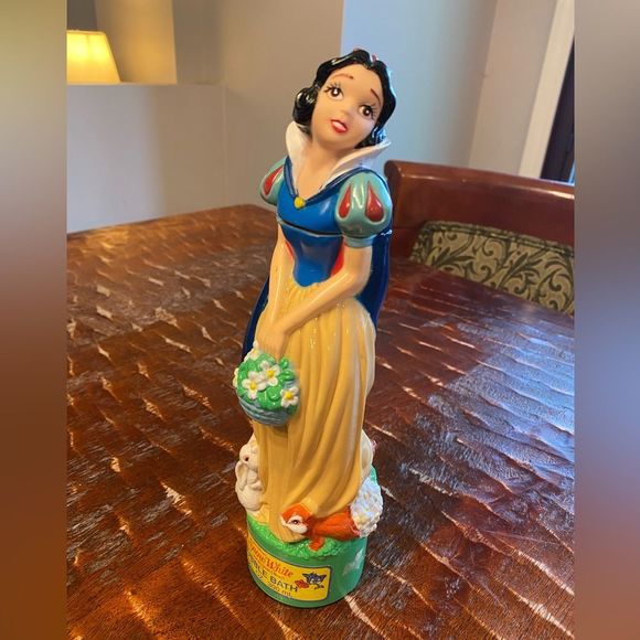 Other | Vintage 199s Disney Snow White Bubble Bath Collectible Bottle ...